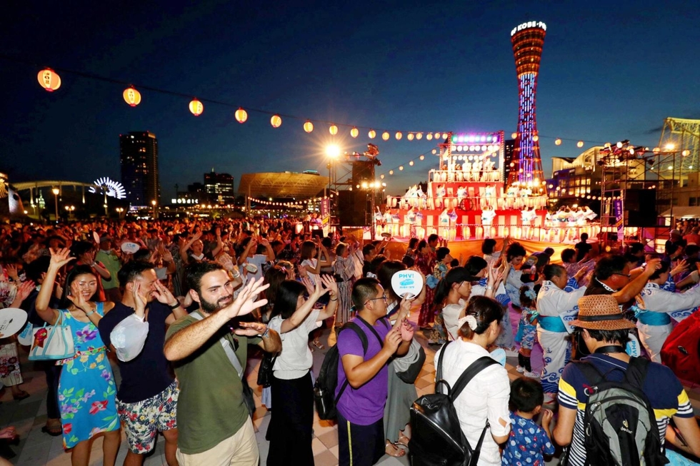 神戸の夏の風物詩「海の盆踊り」4年ぶり開催 関西最大級、8月メリケンパークで 神戸 神戸新聞next