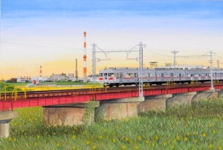 郷愁」テーマに県内各地の風景画 神戸で須飼さんが個展 郷愁」テーマに県内各地の風景画 神戸で須飼さんが個展