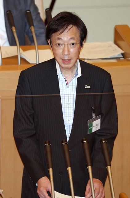 神戸新聞next|総合|神戸市長選 久元氏 3選立候補表明 「市民の命と健康守る」