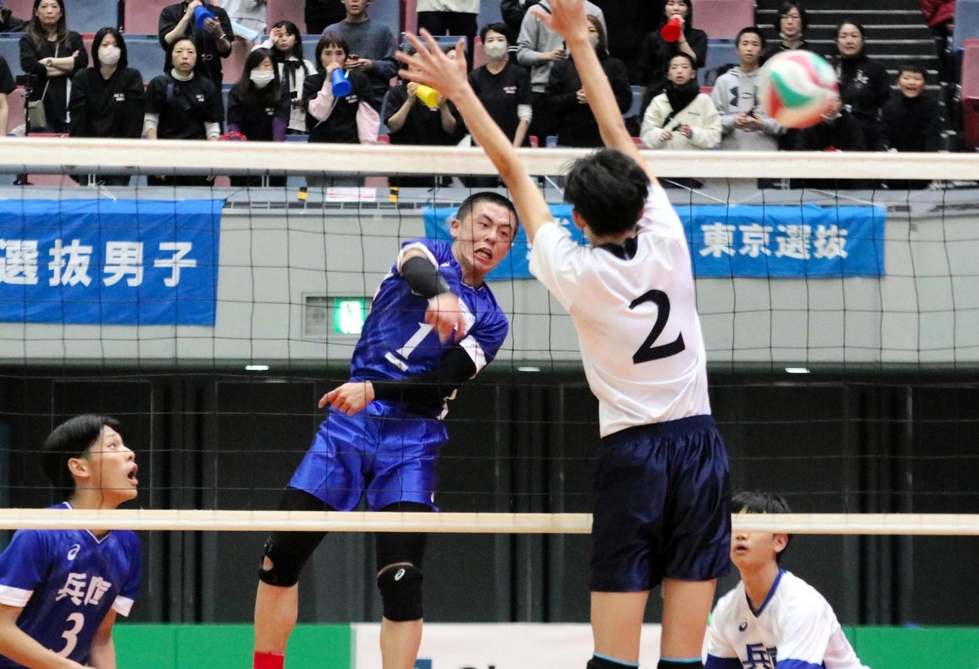 都道府県対抗中学バレー16強の兵庫男子 急成長「攻めるブロック」で見せ場|スポーツ|神戸新聞NEXT